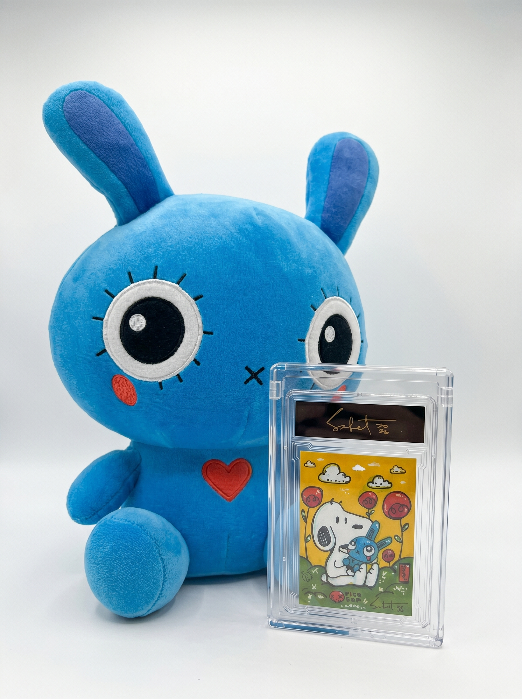 Snoop & Stitch Bunny Mini Original + Stitch Bunny Designer Plush · Sabet